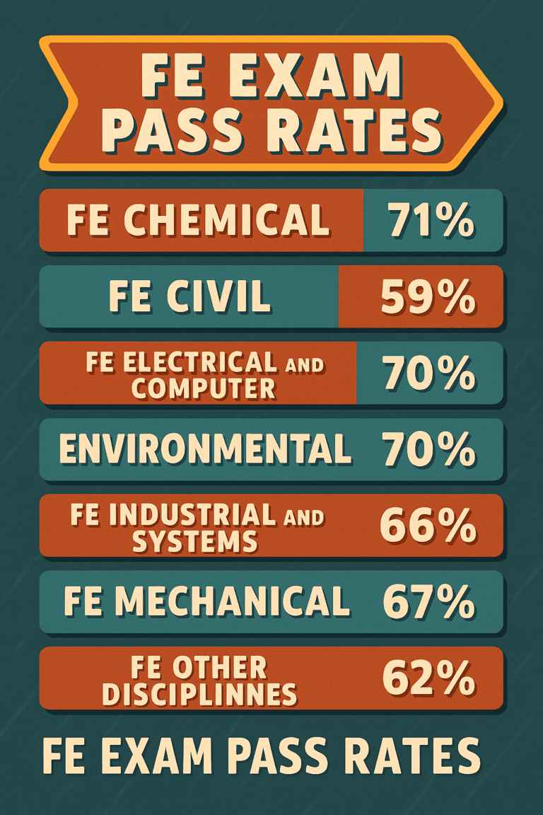 What's the FE Exam Pass Rate?