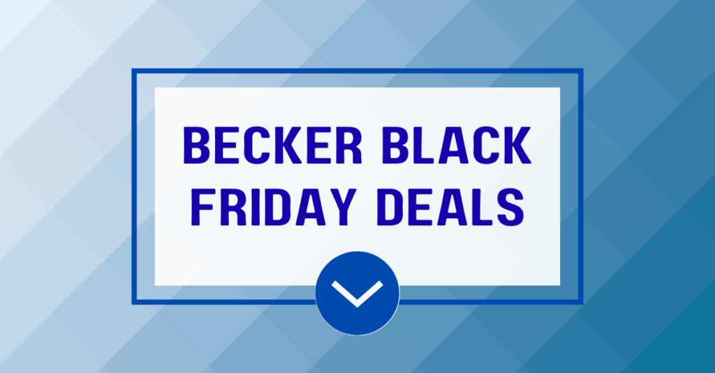Becker Black Friday 2026 Deals and Sales
