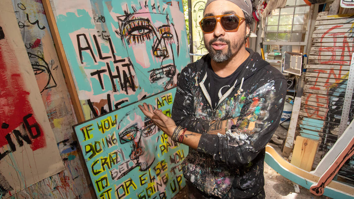 Nico Amortegui creates paintings, ceramics, now puppets | Charlotte ...