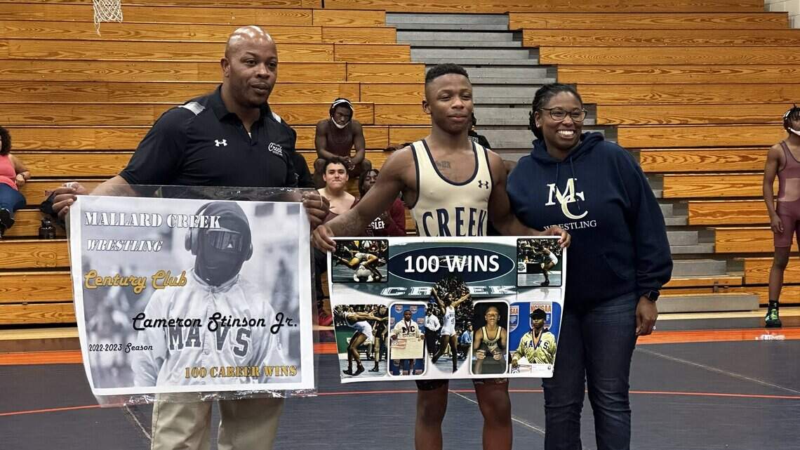 Mallard Creek’s Stinson among winners at NC state wrestling | Charlotte ...