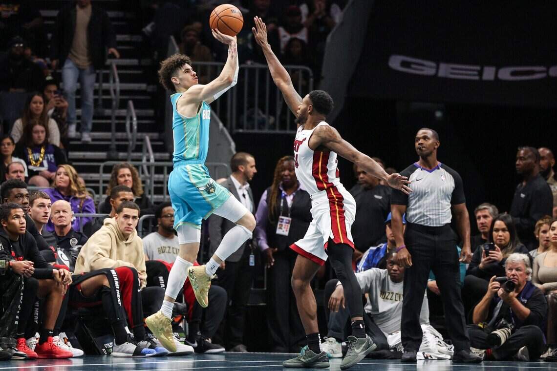 Hornets’ Brandon Miller, Gordon Hayward sit out loss to Miami Heat ...