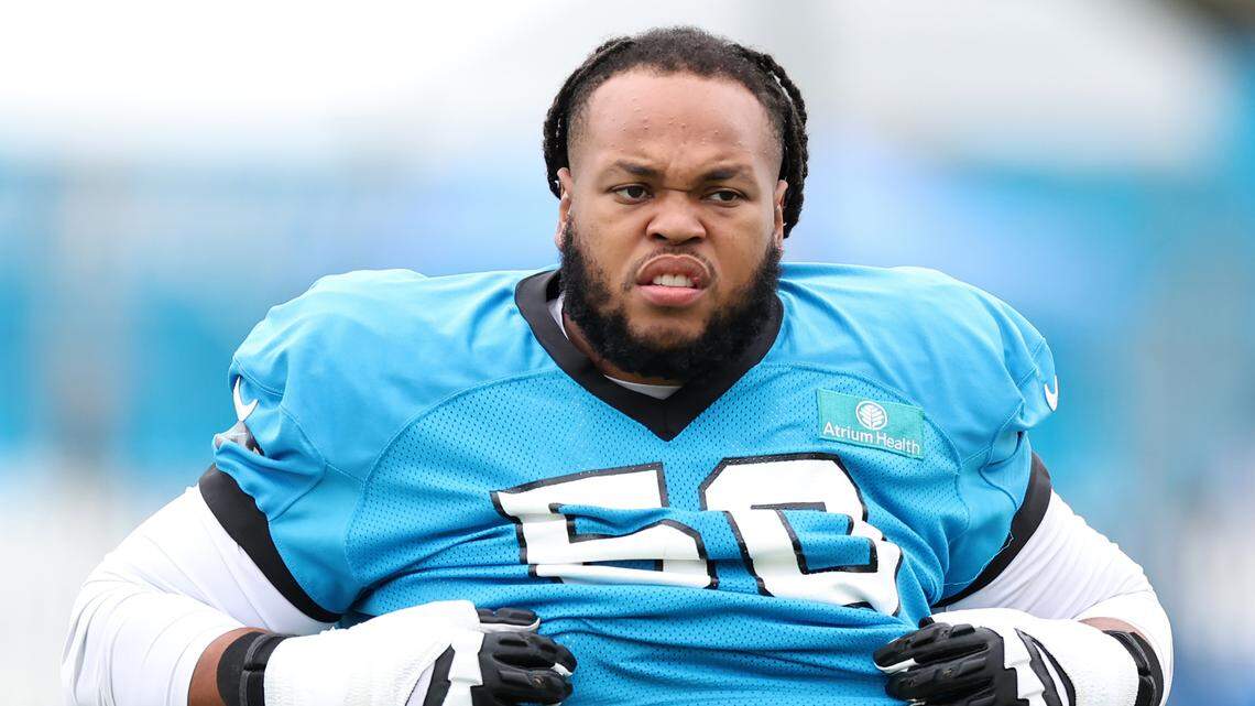 Panthers’ $100M man Robert Hunt likes how OL is improving | Raleigh ...
