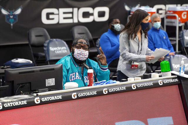 In an empty NBA arena, ‘Big Pat’ works his Hornets magic | Charlotte ...