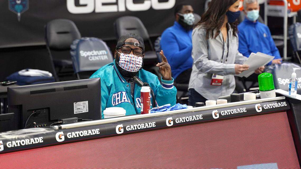 In an empty NBA arena, ‘Big Pat’ works his Hornets magic | Charlotte ...
