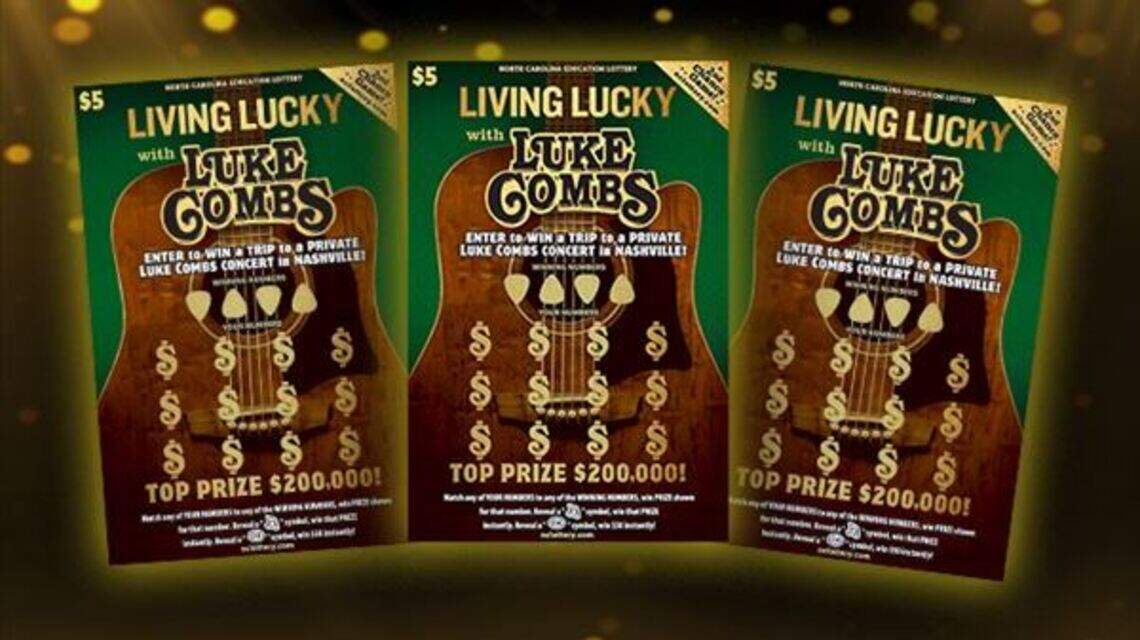 NC woman wins $200,000 off Luke Combs themed lottery ticket | Charlotte ...
