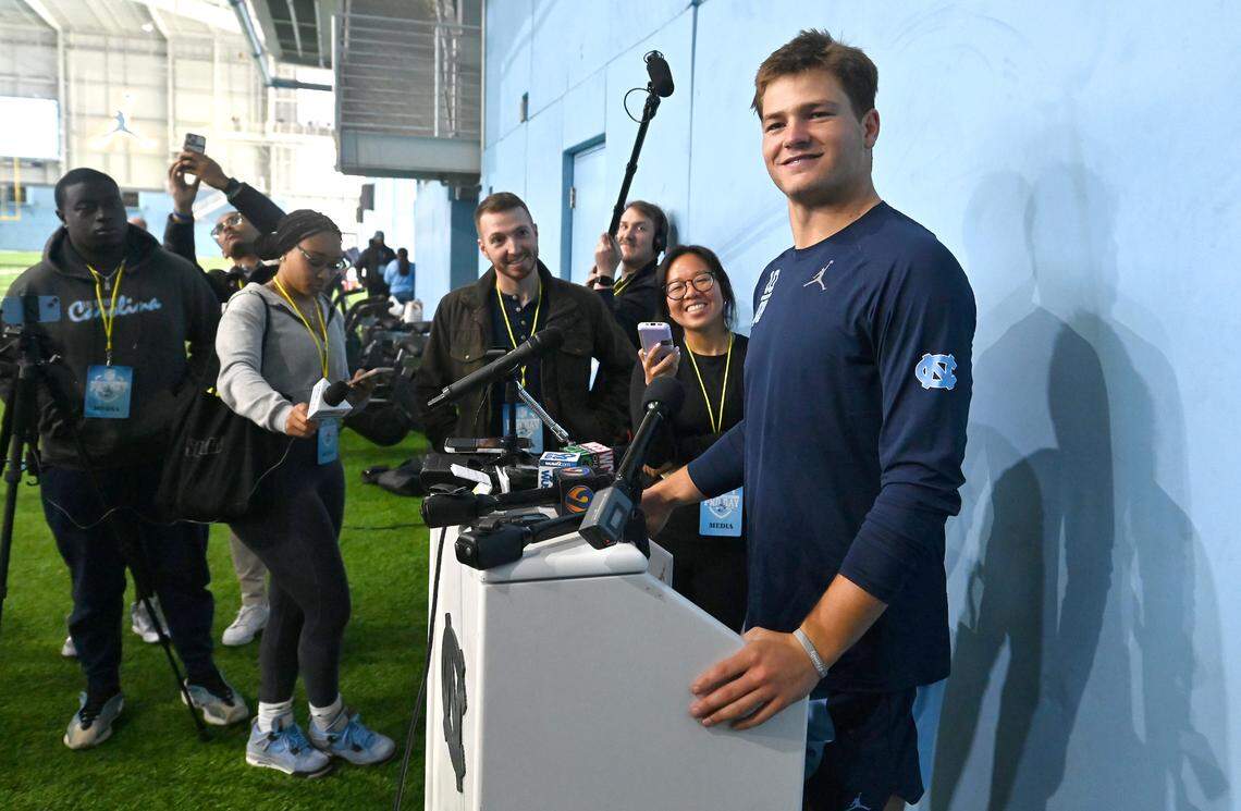 Where will UNC’s Drake Maye be drafted? Mock draft roundup | Raleigh ...
