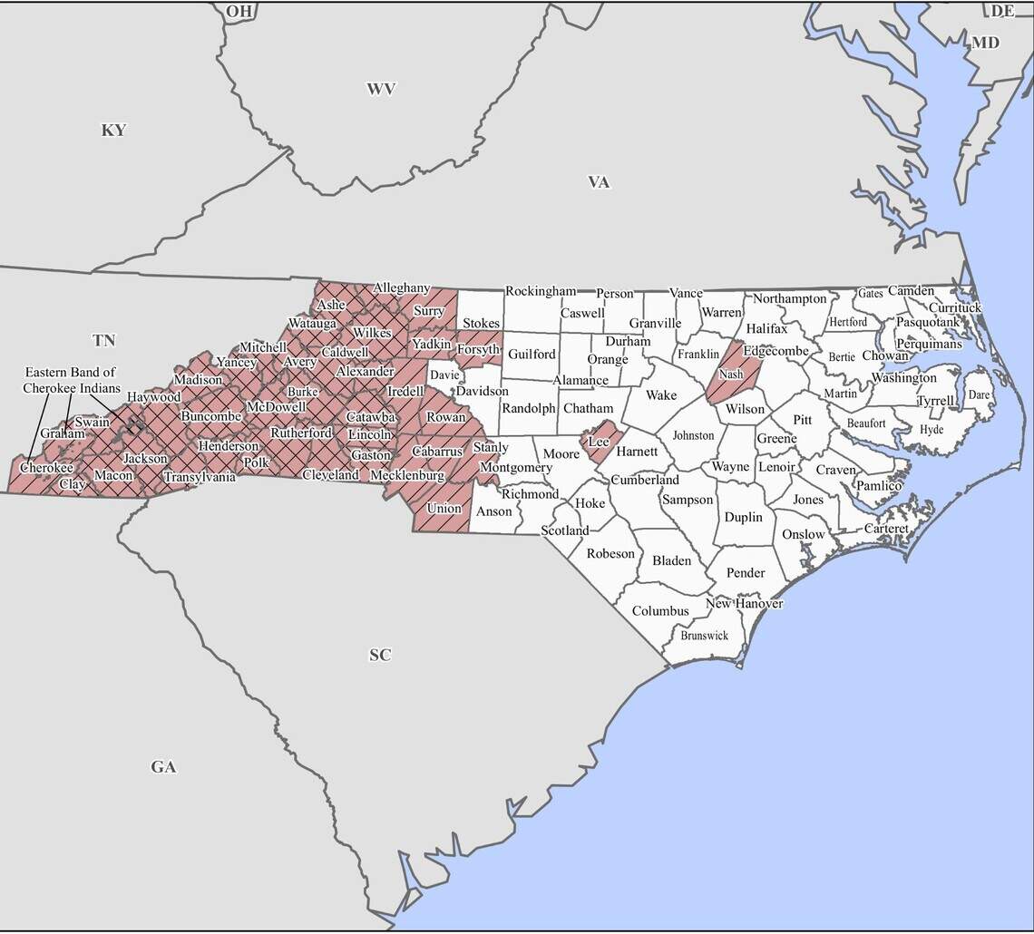 12 more NC counties eligible for FEMA assistance | Charlotte Observer