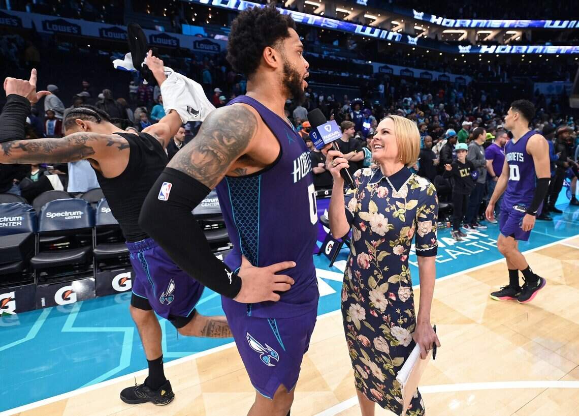 Shannon Spake shifts roles from NASCAR reporter to Hornets TV ...
