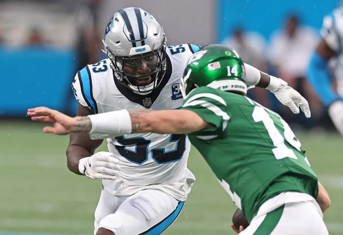 Panthers defender could replace Trevin Wallace vs. Falcons | Charlotte ...