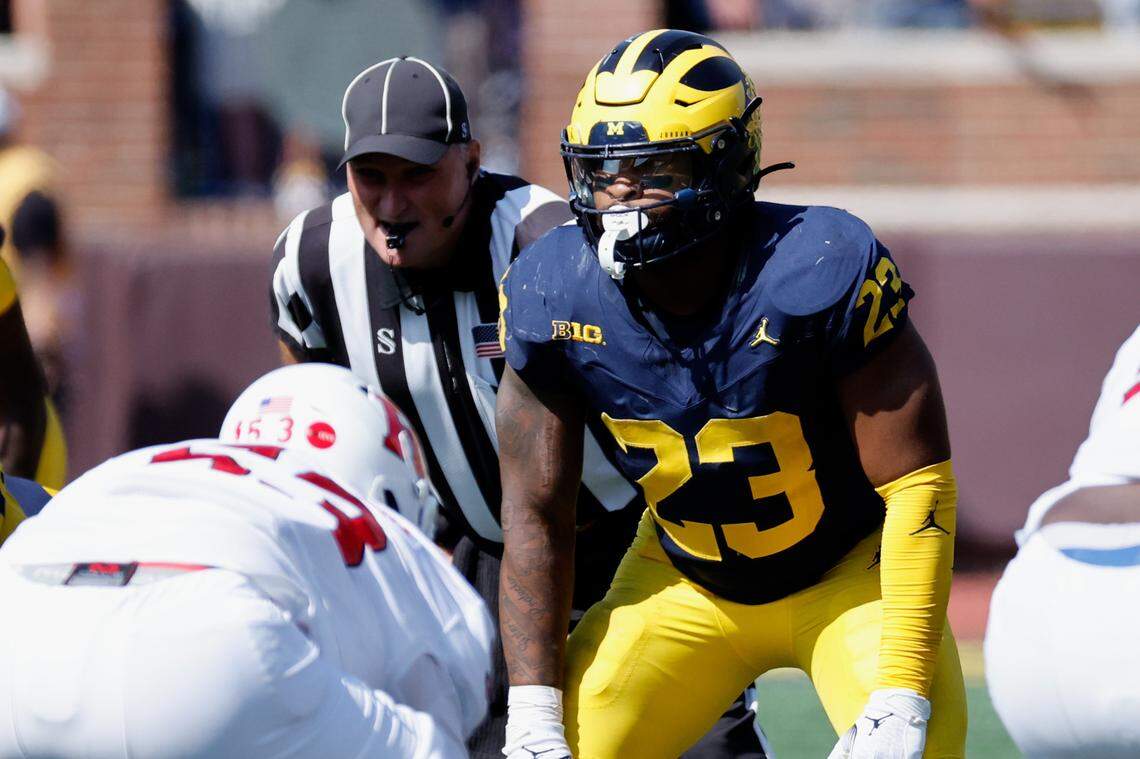 Panthers LB was Michigan underdog who became NFL draft pick | Charlotte ...