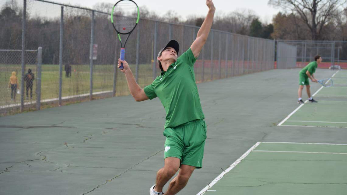Myers Park tennis star Mark Dillon, 41 years later, copies Dad ...