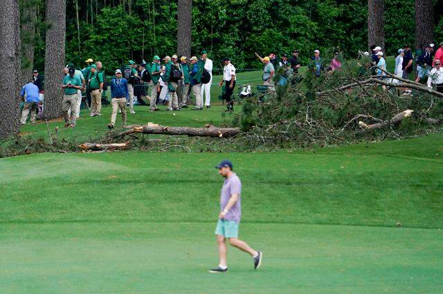 Masters 2023: Trees fall at Augusta National near patrons | Charlotte ...