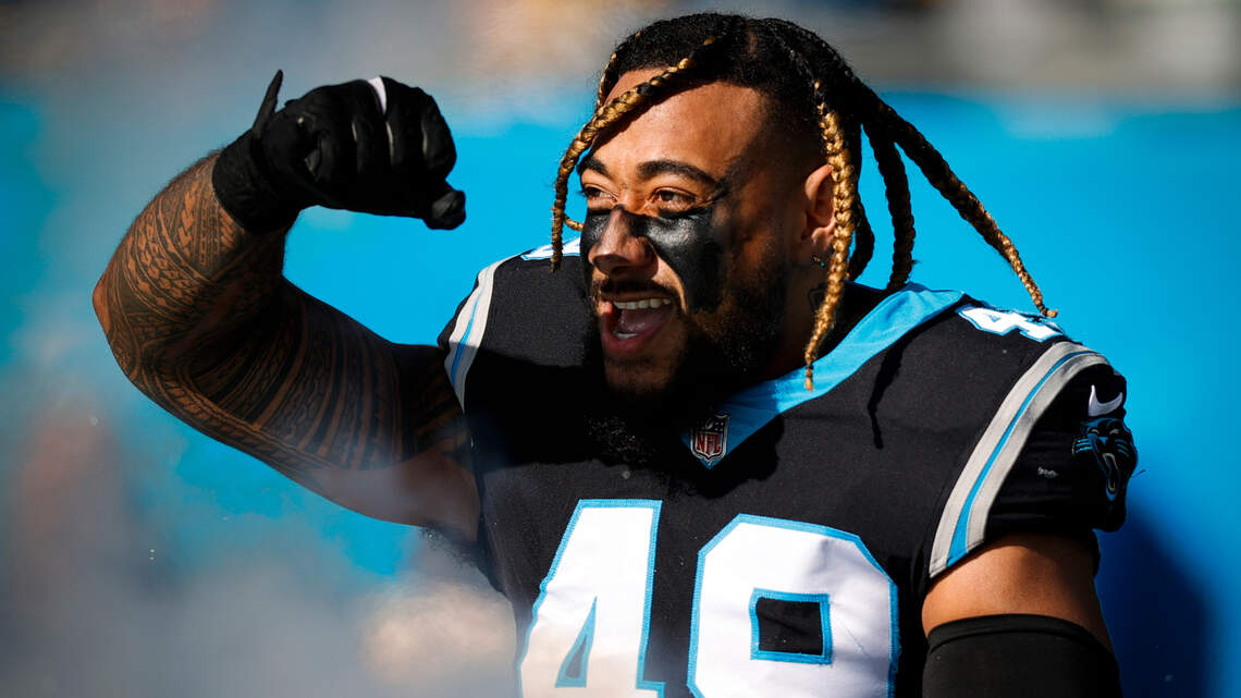 Panthers LB coach explains why Luvu is a unique defender | Charlotte ...