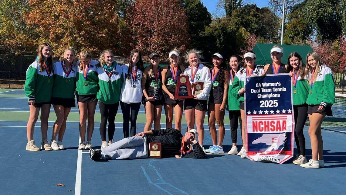 Pine Lake Prep joins 3 other Charlotte teams as girls’ state tennis ...