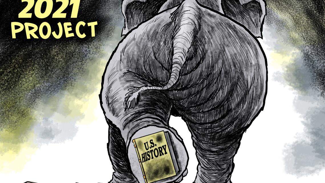 Kevin Siers cartoon: The 2021 Project | Charlotte Observer