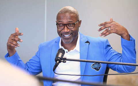 Former Carolina Panther Muhsin Muhammad discuss 2024 NFL Draft ...
