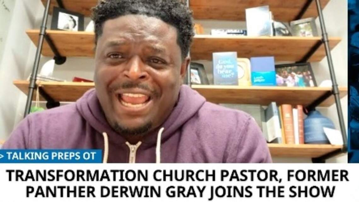 Local pastor Derwin Gray, former Panther, on Talking Preps OT ...