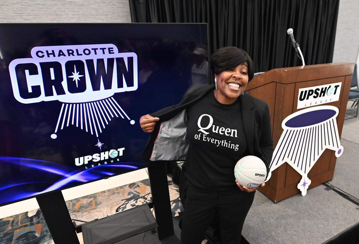 Charlotte Crown UPSHOT league team unveiled at Bojangles | Charlotte ...