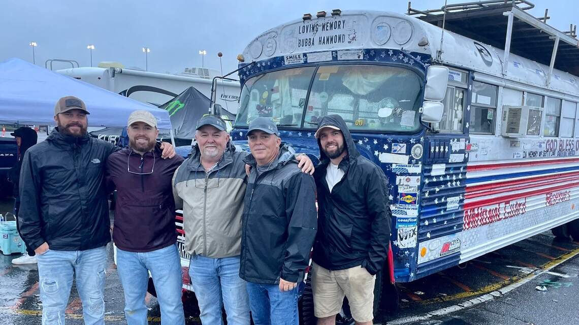 Bus at Charlotte NASCAR racetrack keeps memories alive | Charlotte Observer